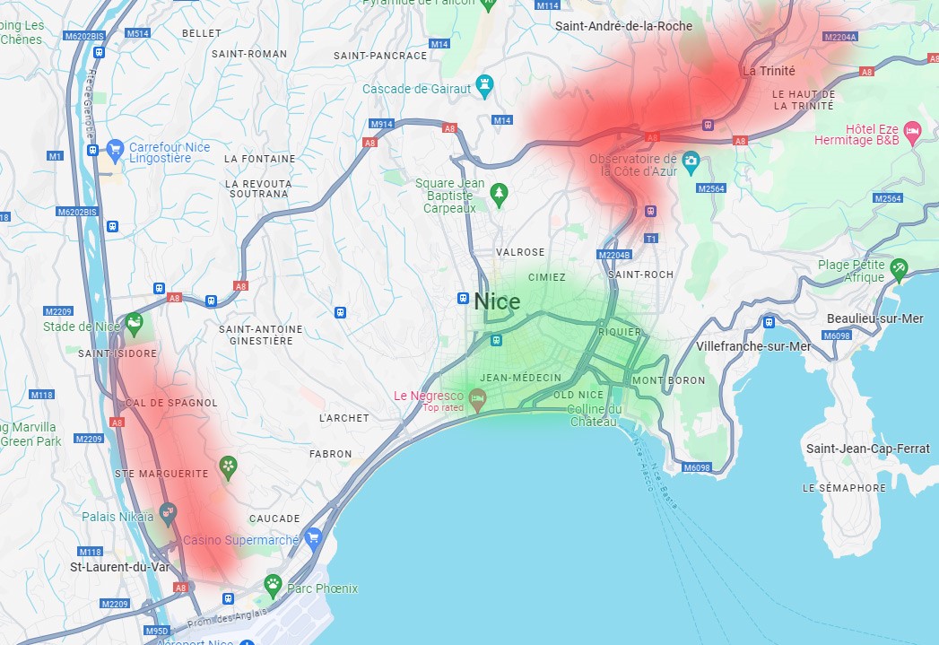 Crime in Nice, France: types of crime, dangerous areas