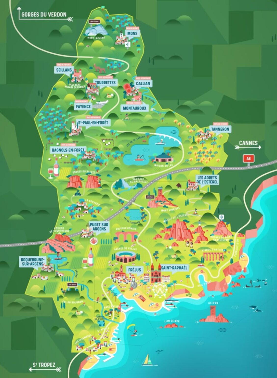Guide complet du massif de l'Estérel en France